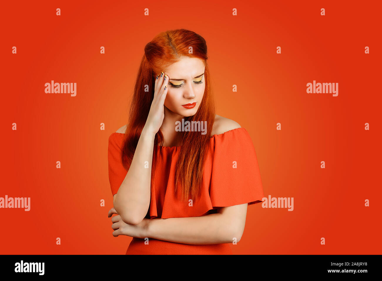Girl wearing dress with stain hi-res stock photography and images - Alamy