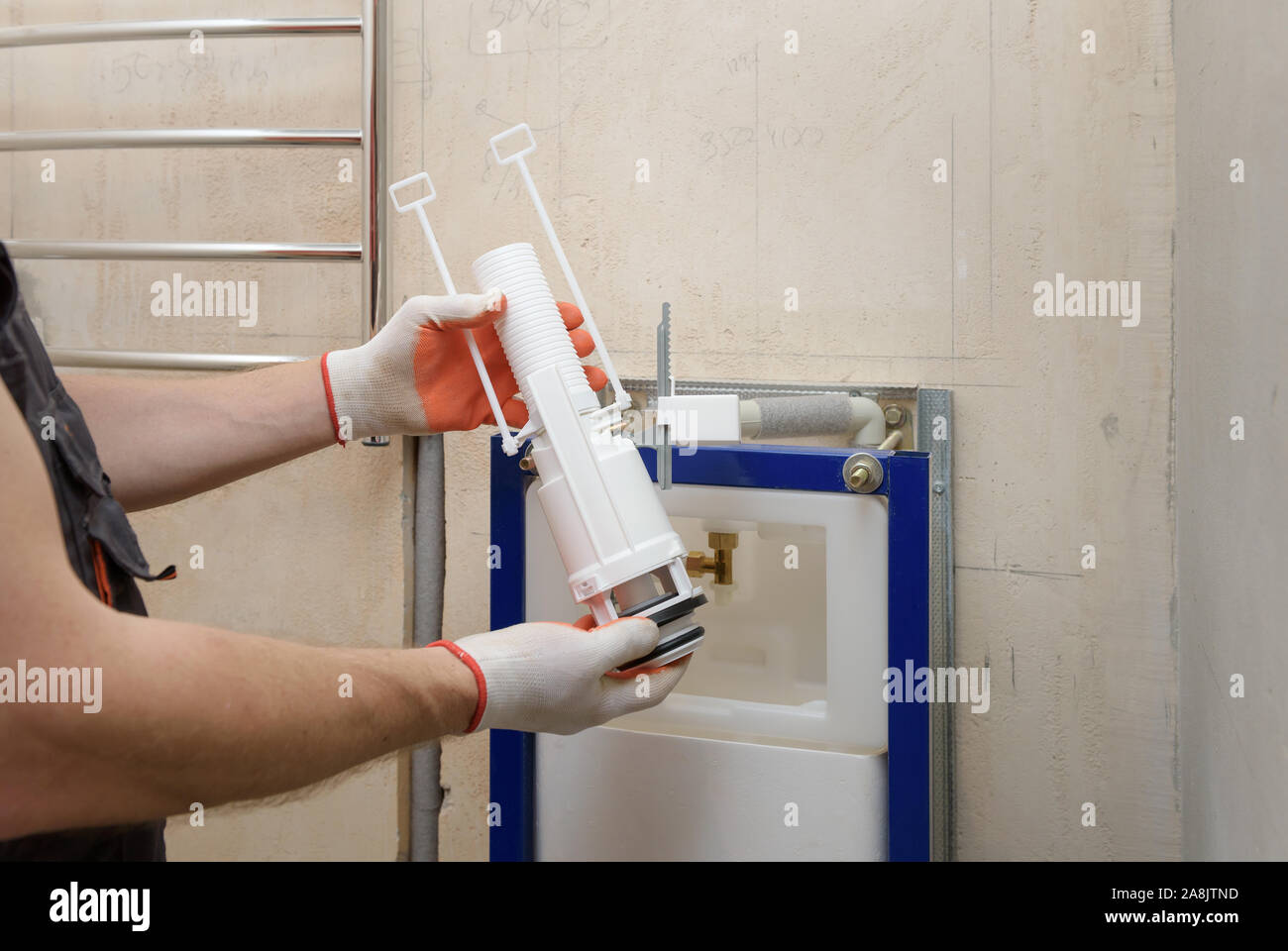 Toilet flushing hi-res stock photography and images - Alamy