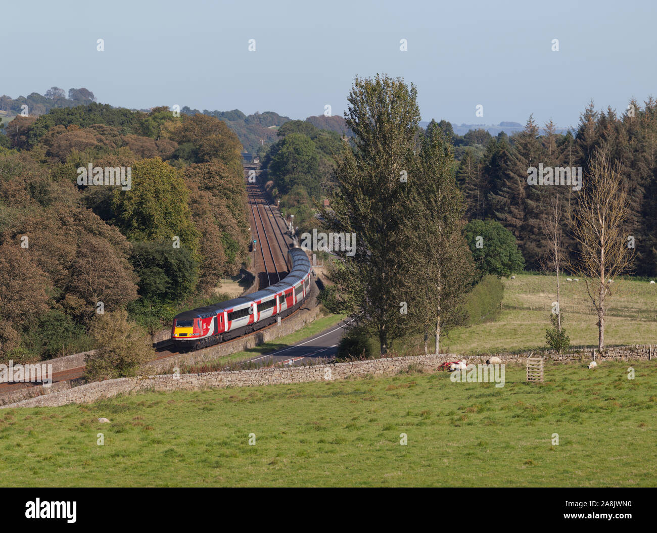 London North Eastern railway ( LNER ) Intercity 125 high speed train ...