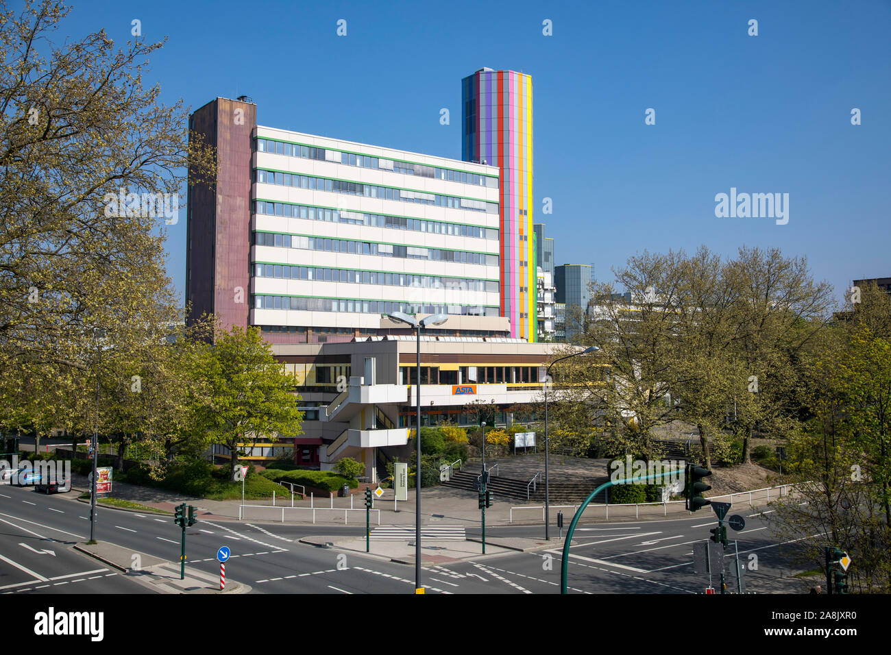 Essen, university quarter, right in the city centre, university campus ...