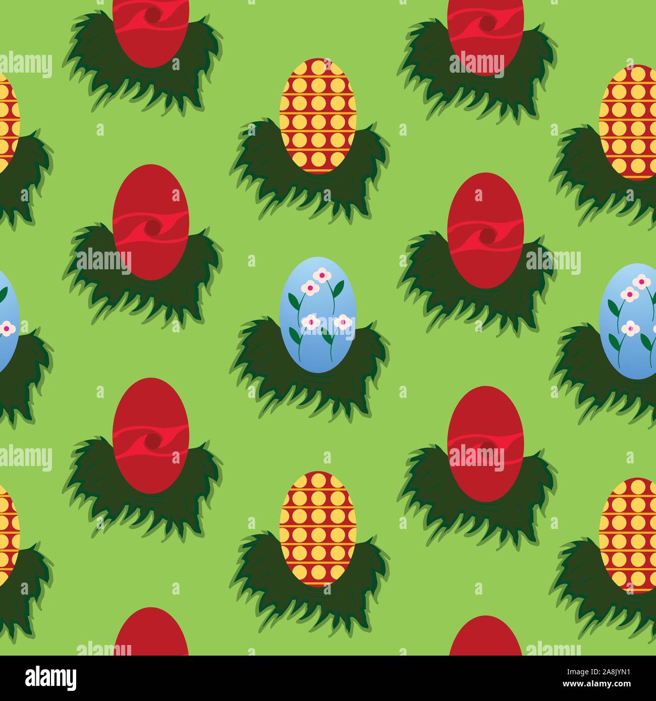 The egg pattern Stock Vector Images - Alamy