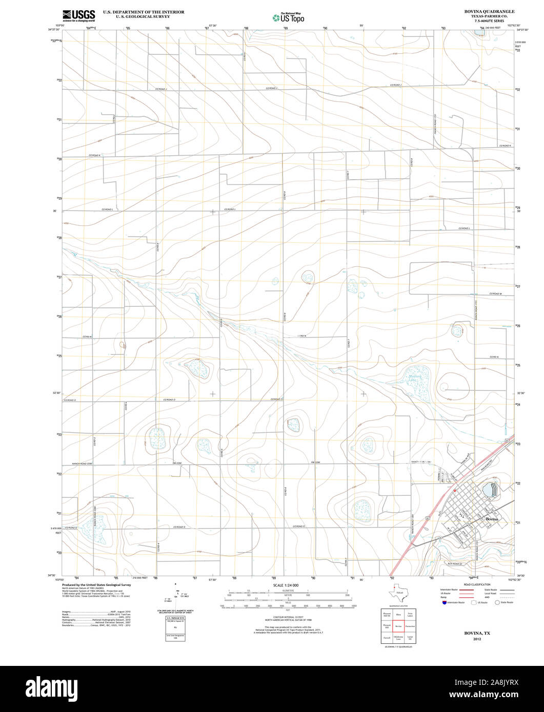 Bovina Cut Out Stock Images & Pictures - Alamy