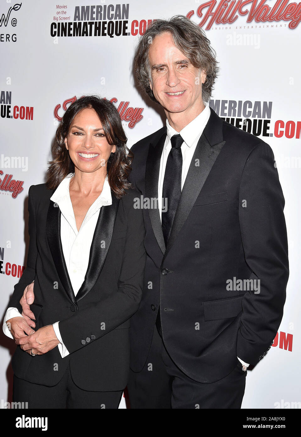 BEVERLY HILLS, CA - NOVEMBER 08: Susanna Hoffs and Jay Roach attend the ...