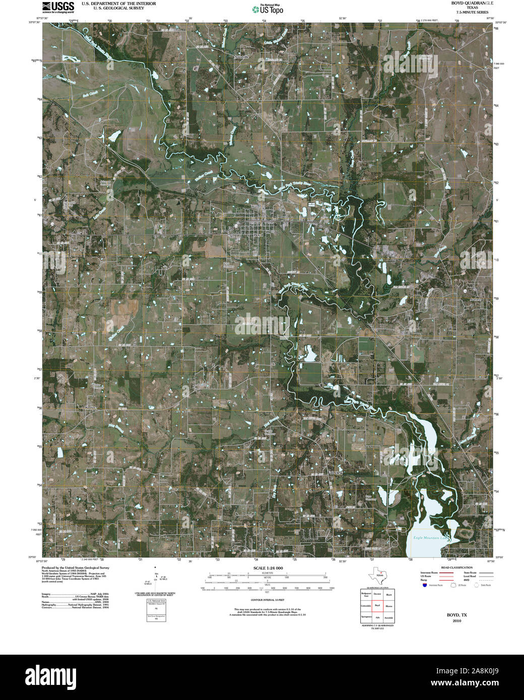 Map of boyd Cut Out Stock Images & Pictures - Alamy