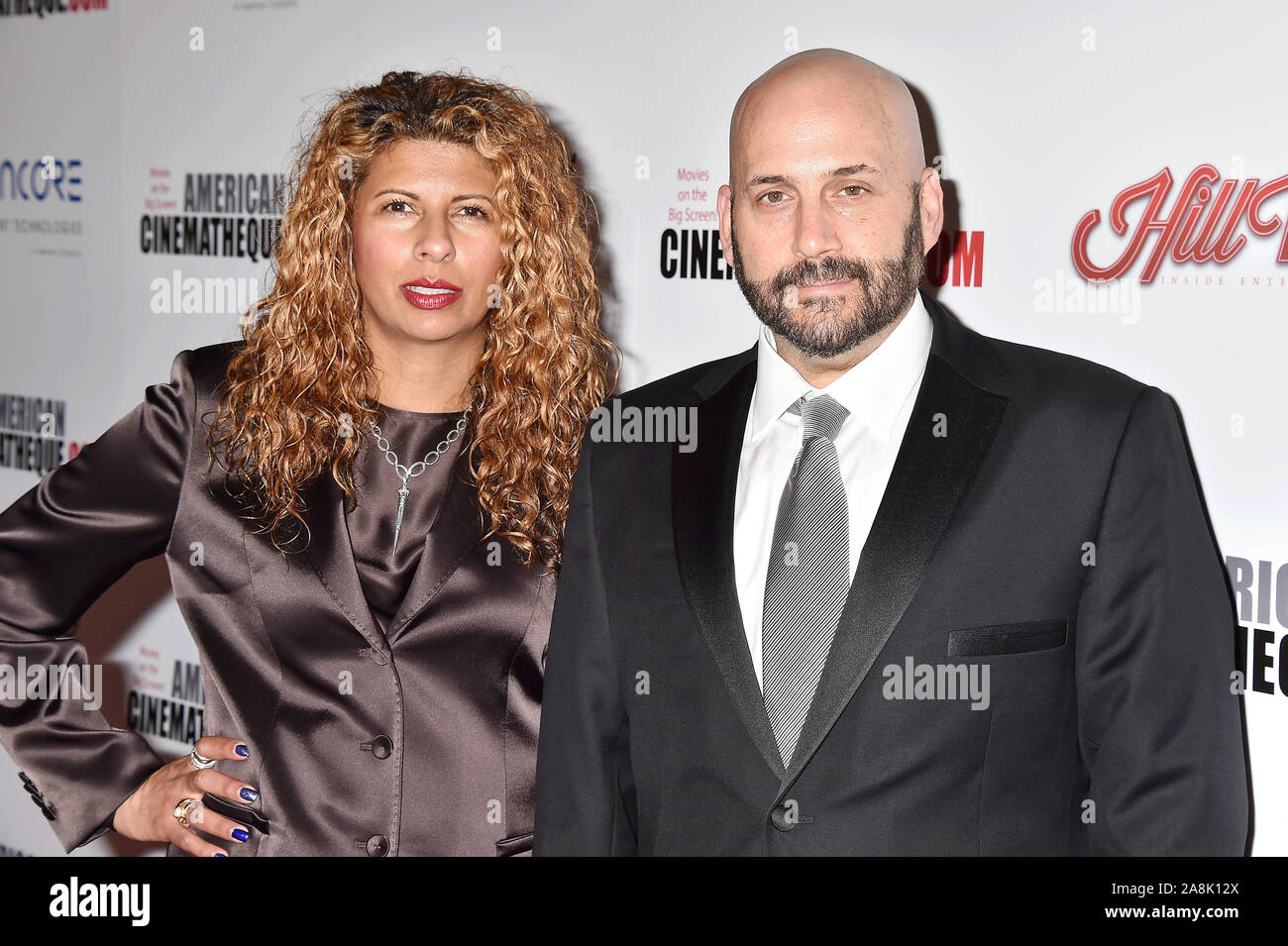 BEVERLY HILLS, CA - NOVEMBER 08: Brenda Gilbert and Aaron L. Gilbert ...