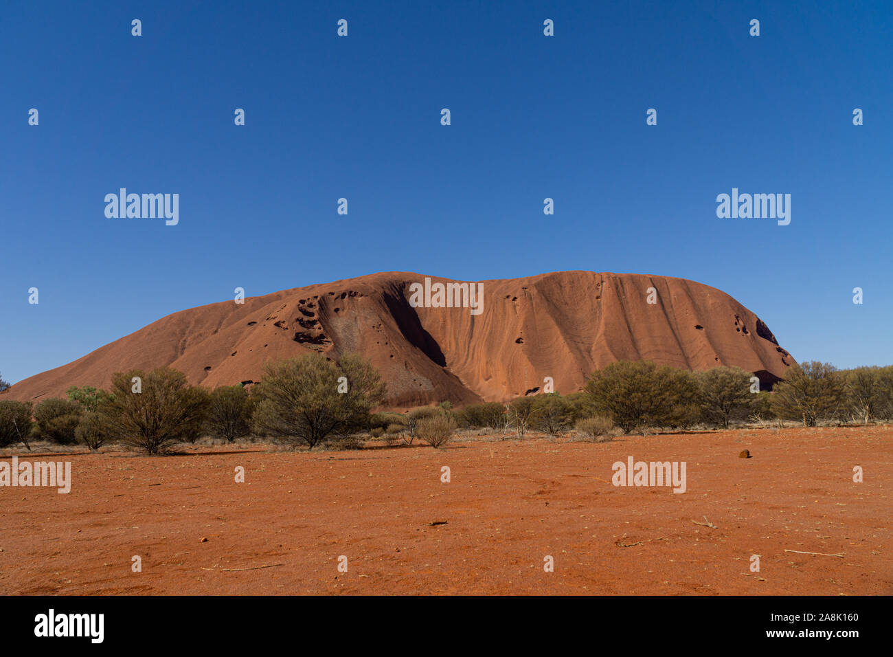 in the Australian outback is the landmark of Australia, the ayers rock ...