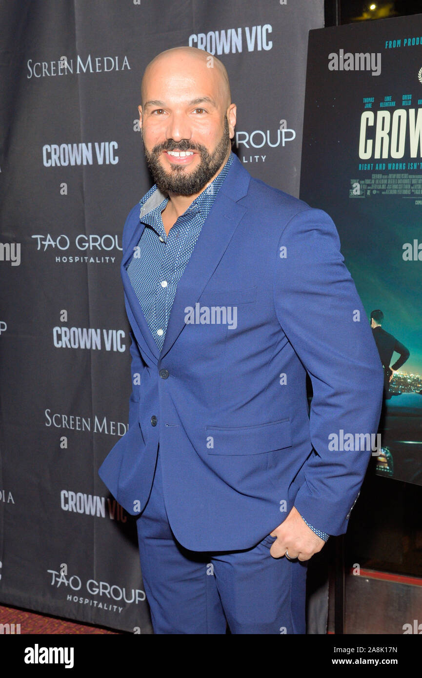 Alex Perez attends the Crown Vic screening at Village East Cinema in ...