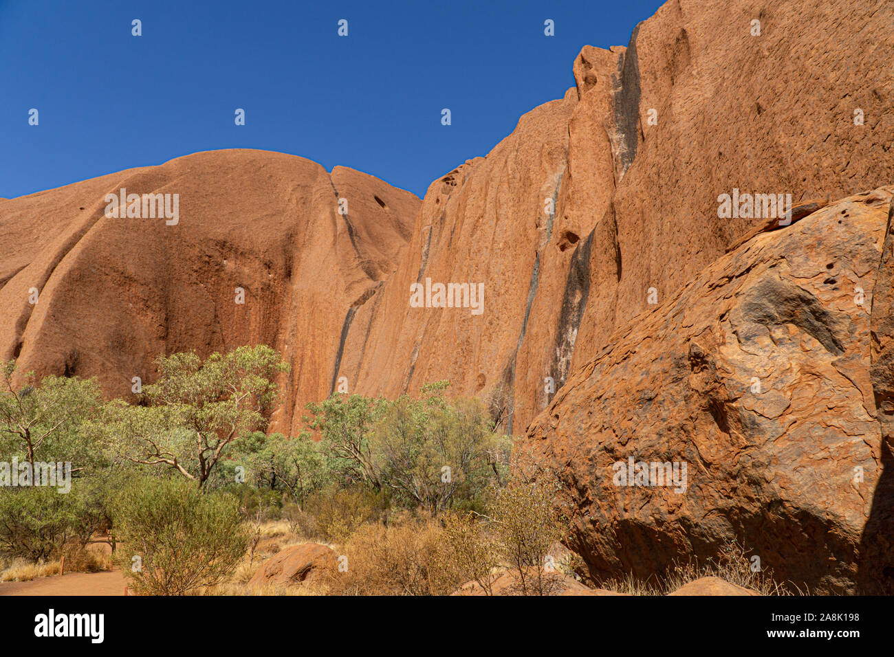 in the Australian outback is the landmark of Australia, the ayers rock ...