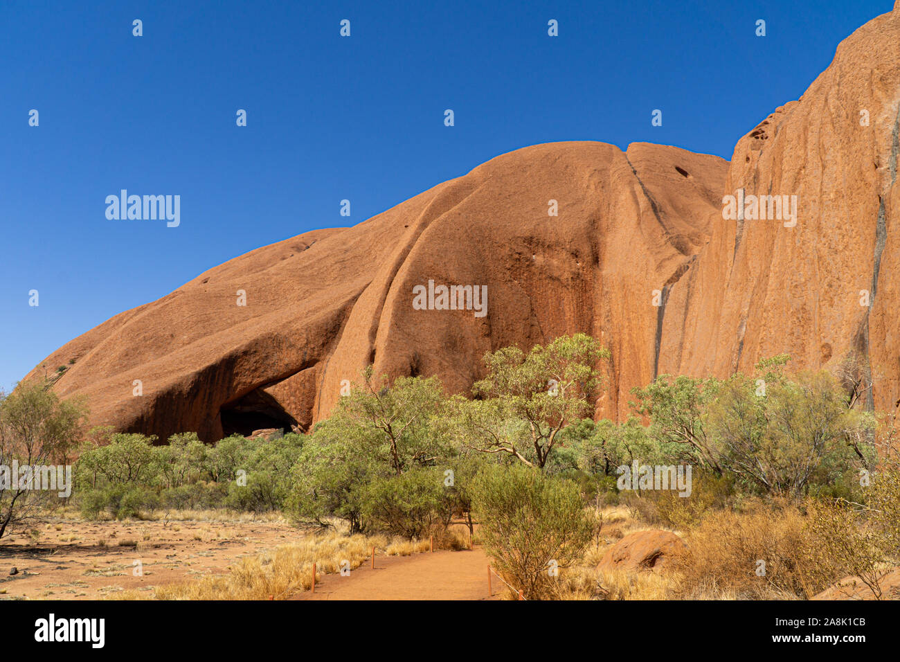 in the Australian outback is the landmark of Australia, the ayers rock ...