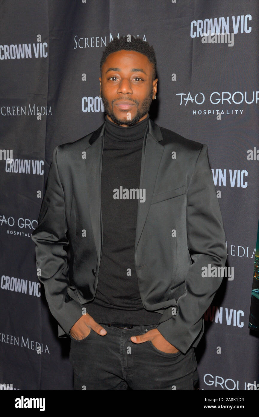 Actor Chris Jarell attends the Crown Vic screening at Village East ...