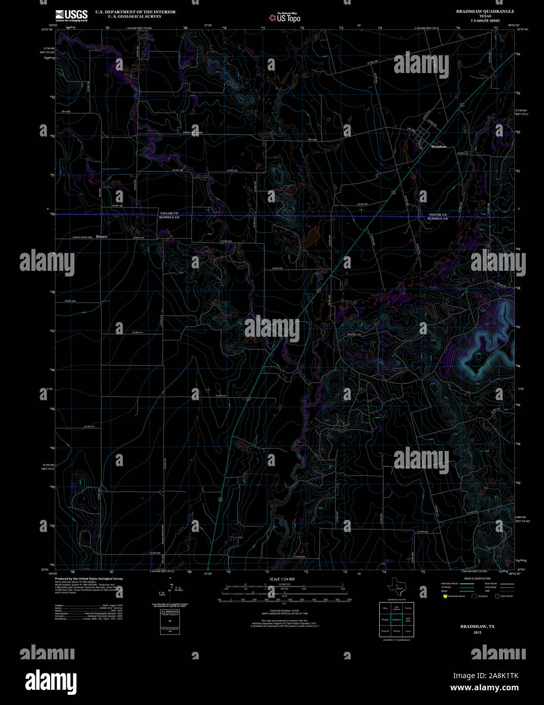 Map of bradshaw hi-res stock photography and images - Alamy