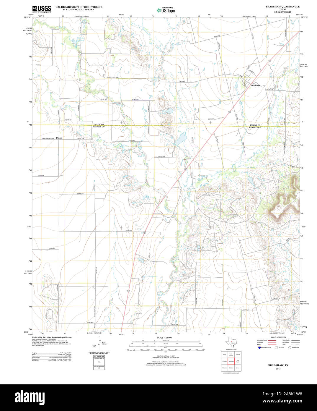 Map of bradshaw hi-res stock photography and images - Alamy