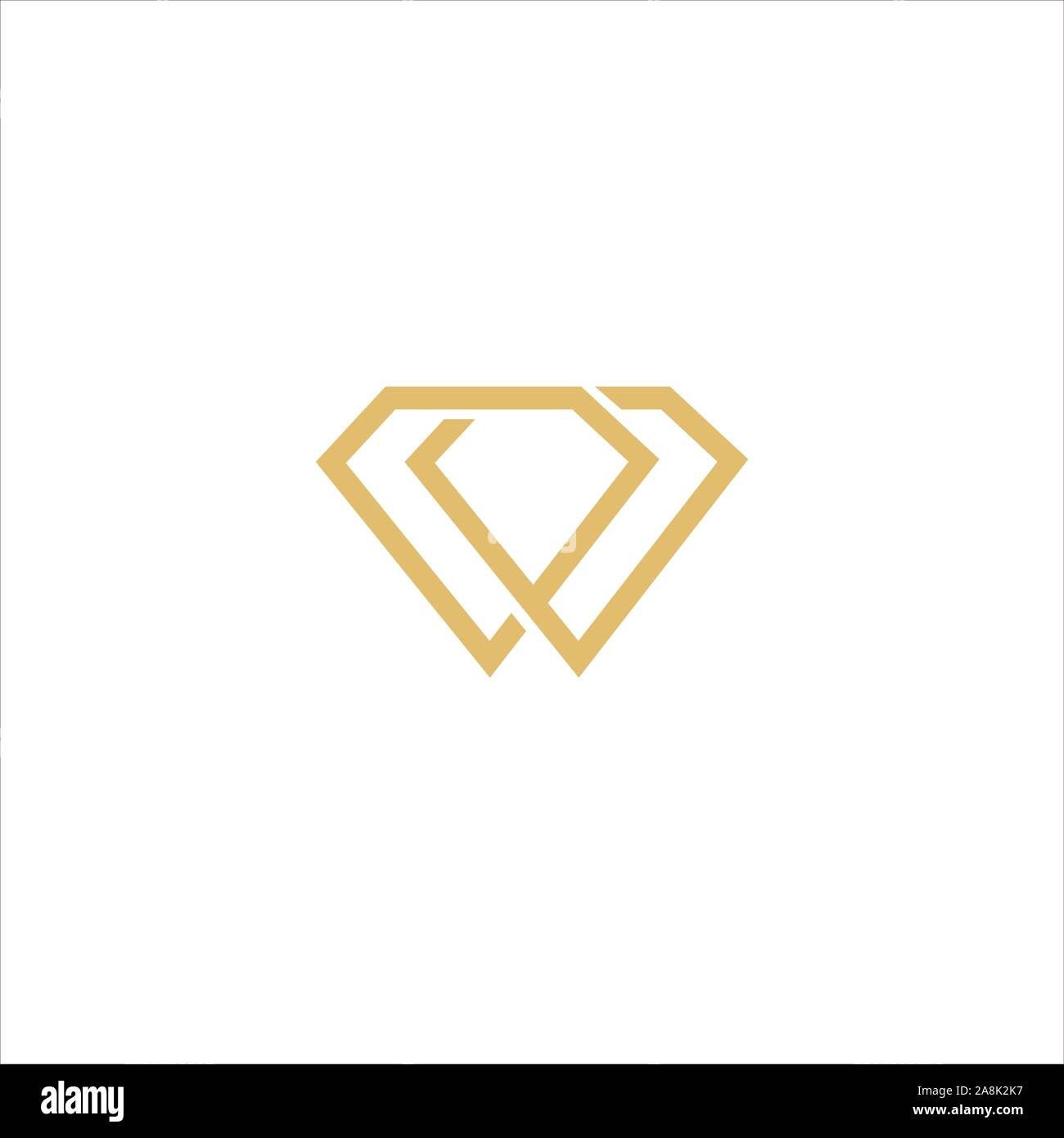Diamond logo vector design templates Stock Vector Image & Art - Alamy