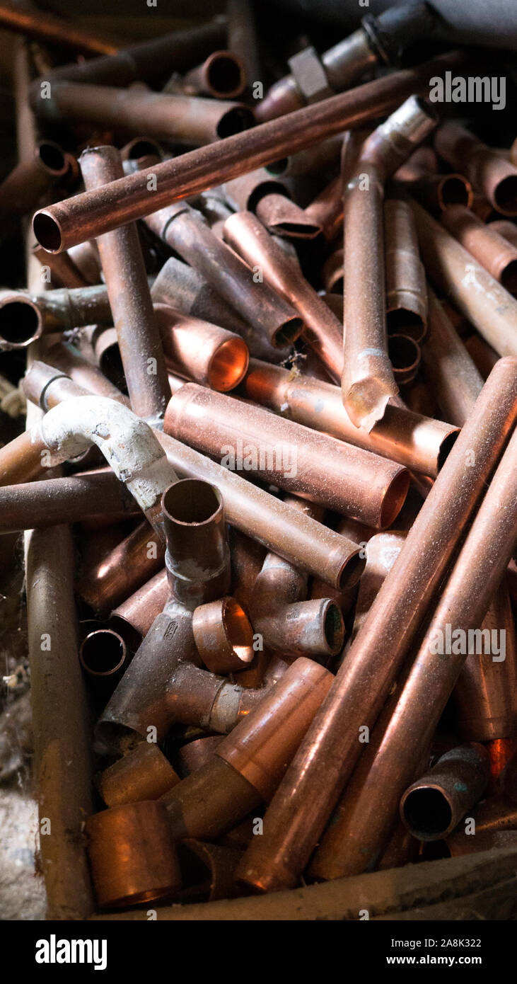 Tube scrap hi-res stock photography and images - Alamy