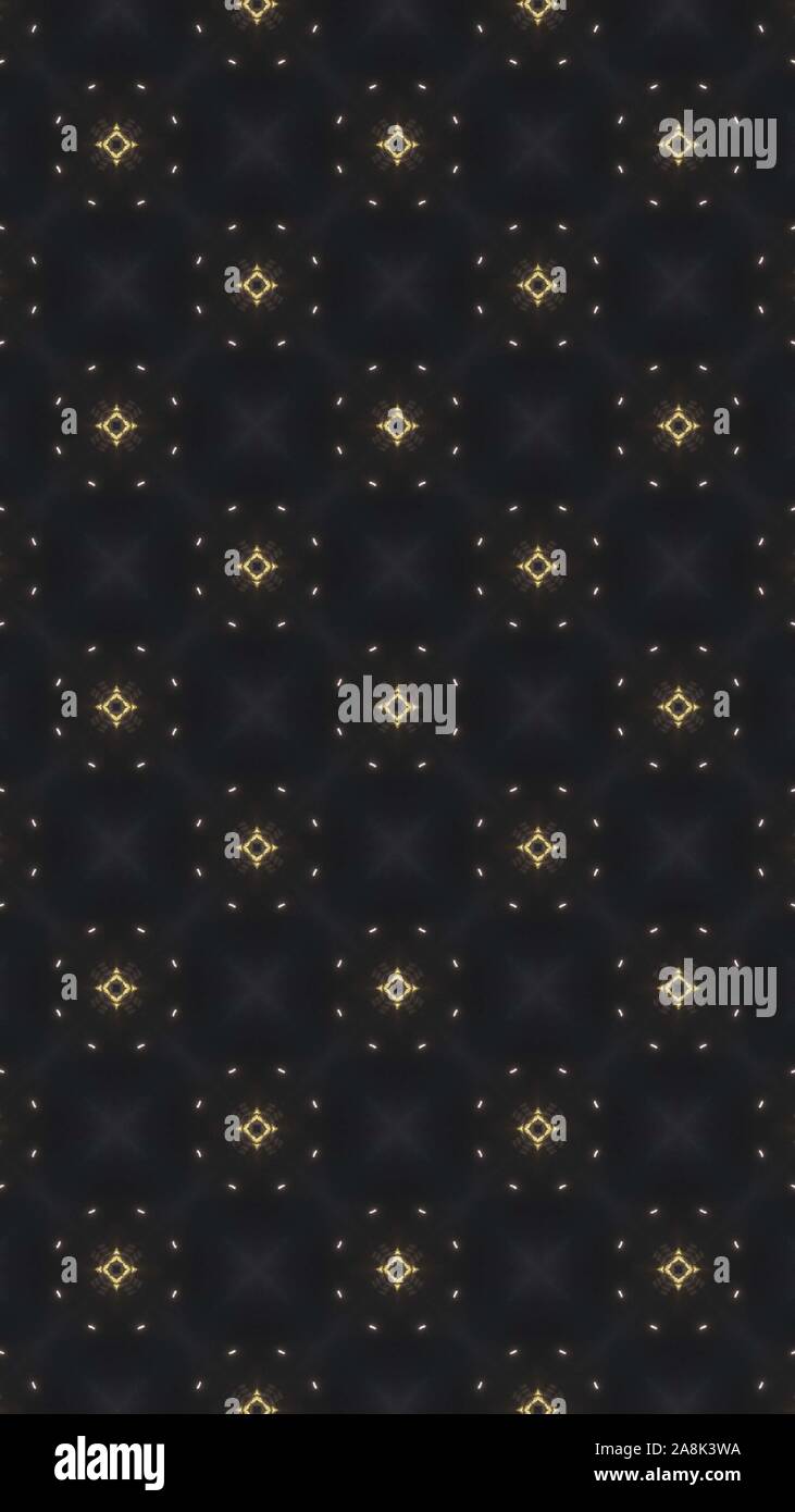 Seamless Pattern (Triangle shapes, White Star Light on Blue Textile ...