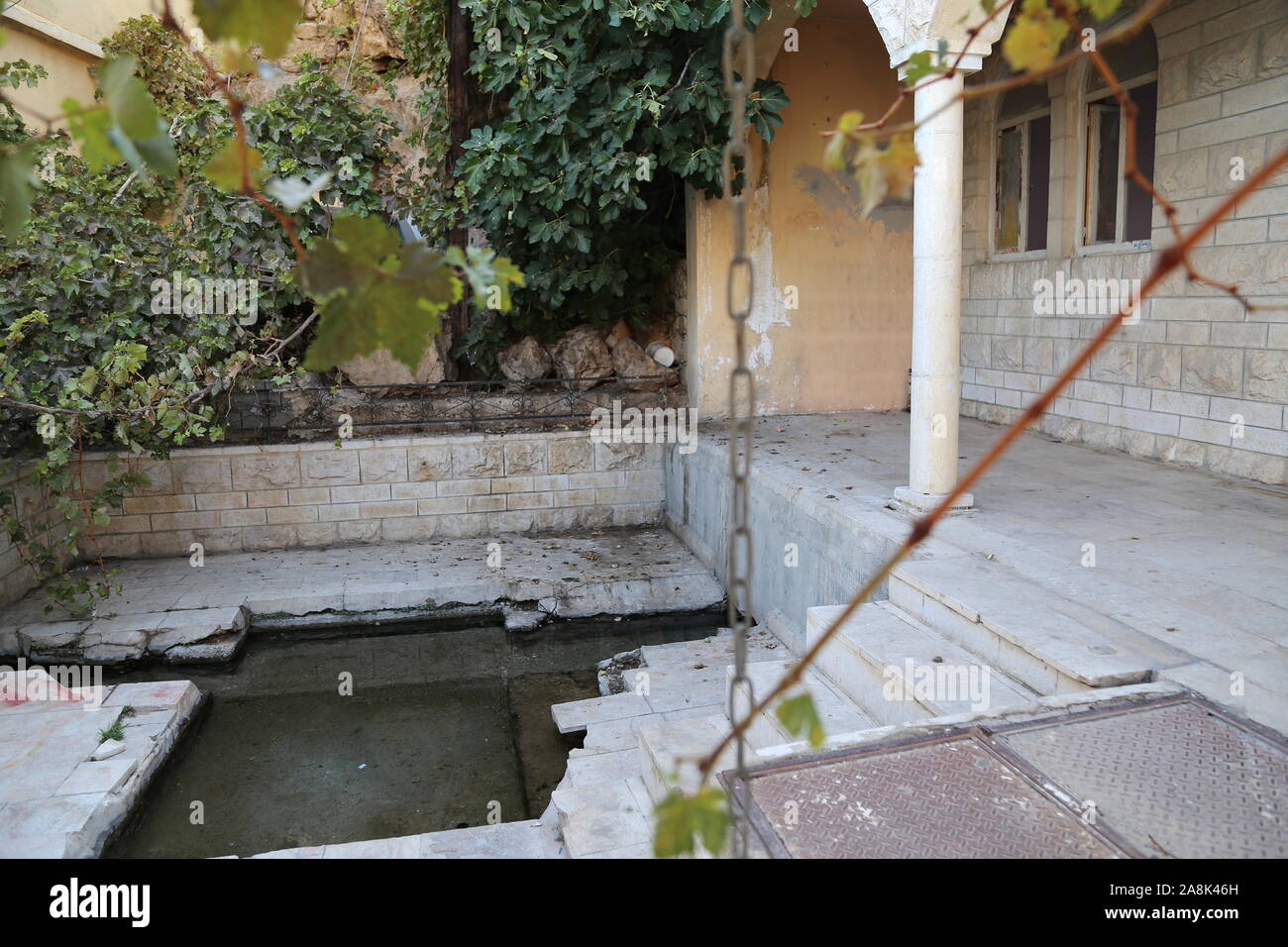 Moses' Spring (aka Moses' Well), King's Highway, Wadi Musa, Ma'an ...