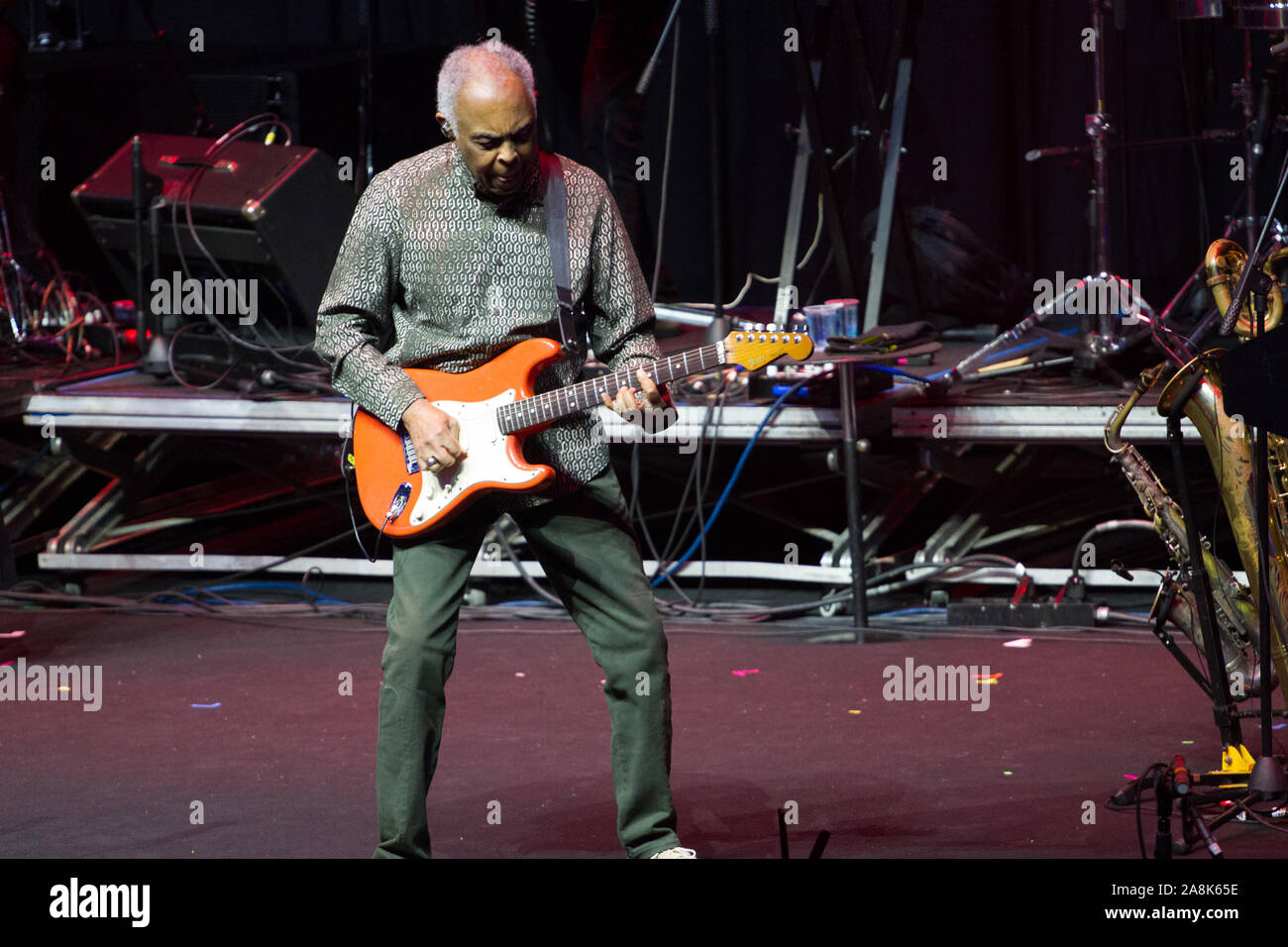 Sao Paulo, Brazil. 09th Nov, 2019. Presentation by the Bahian singer ...