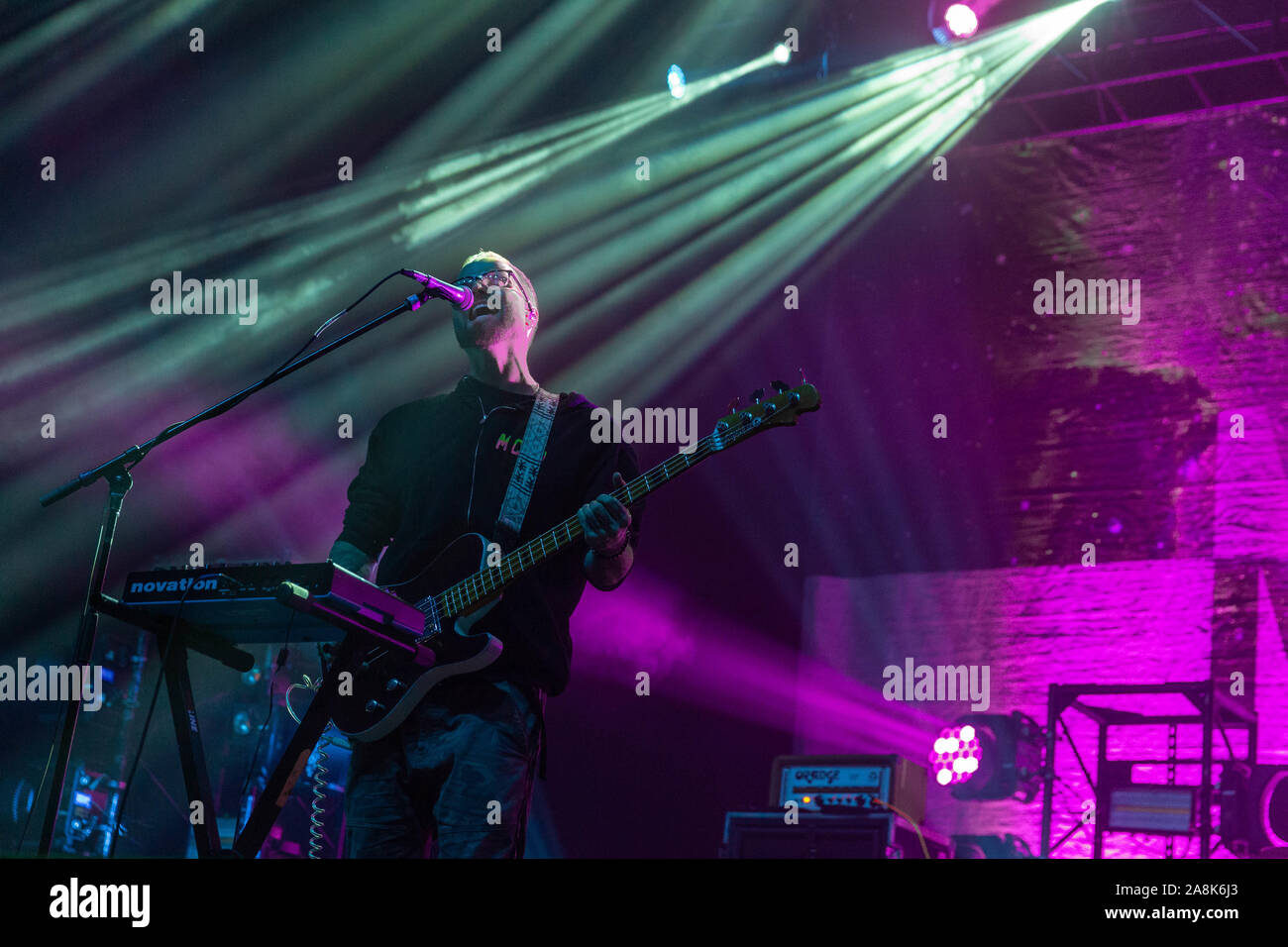 November 8, 2019, Madison, Wisconsin, U.S: RICH MEYER of Highly Suspect ... November 8, 2019, Madison, Wisconsin, U.S: RICH MEYER of Highly Suspect ...