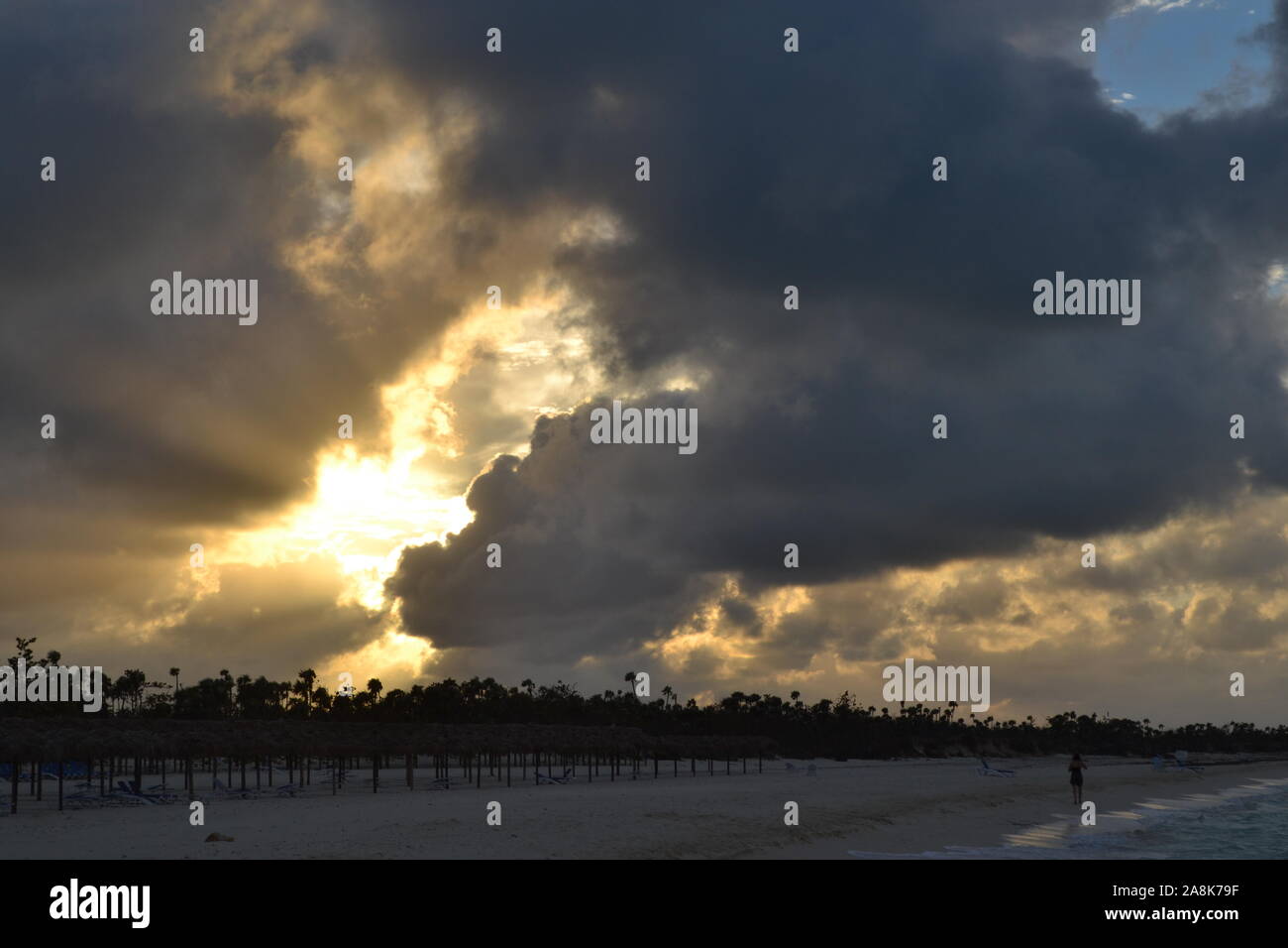 Storm clouds in tropical sky in Cuba Stock Photo - Alamy