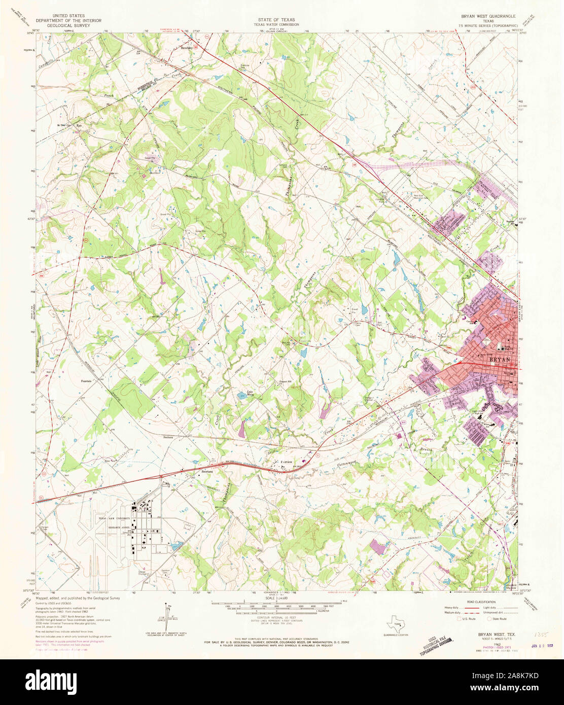 Bryan texas map hi-res stock photography and images - Alamy