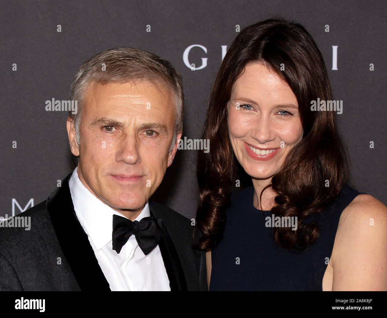 Los Angeles, California - November 02, 2019: Christoph Waltz and Judith ...