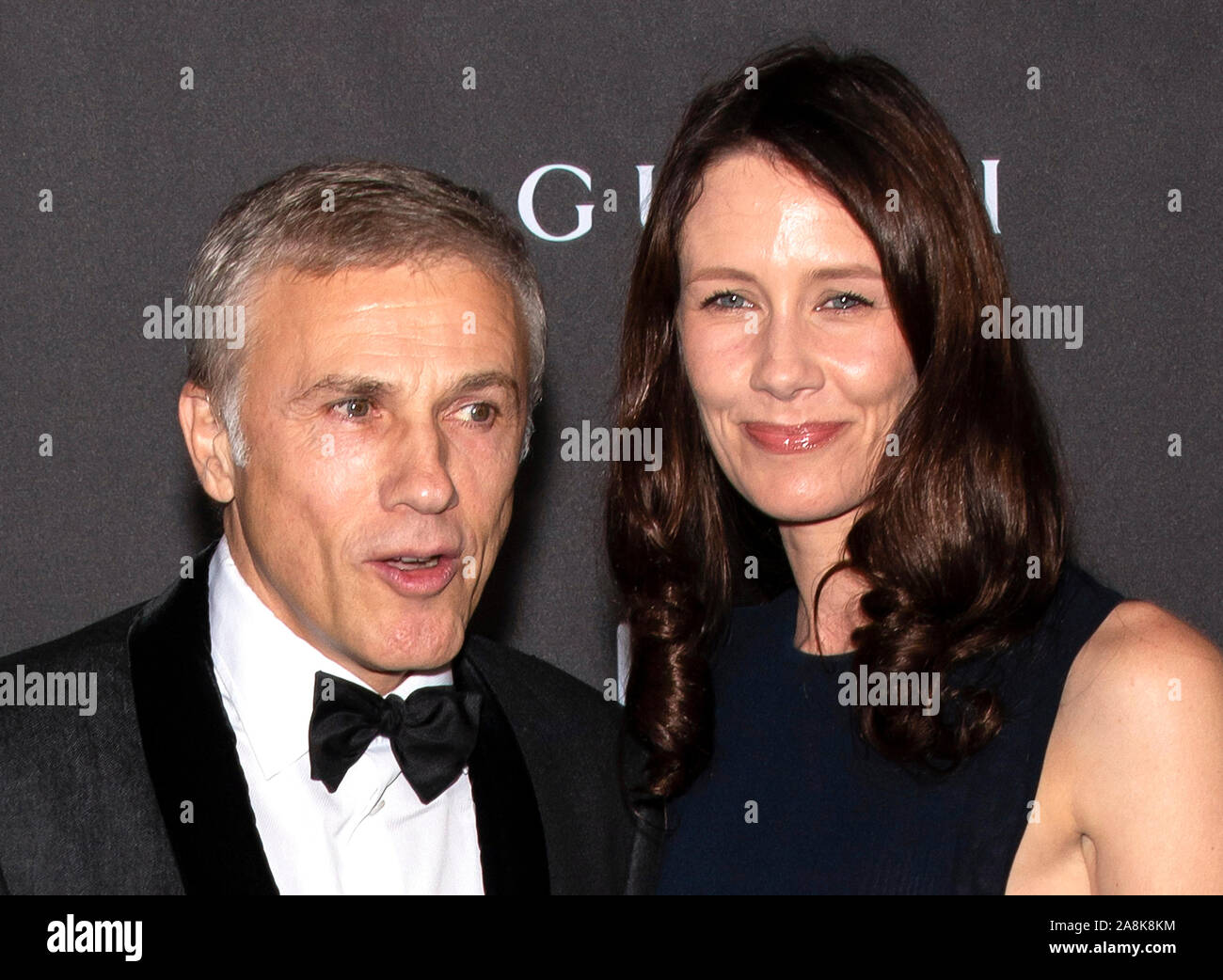 Los Angeles, California - November 02, 2019: Christoph Waltz and Judith ...