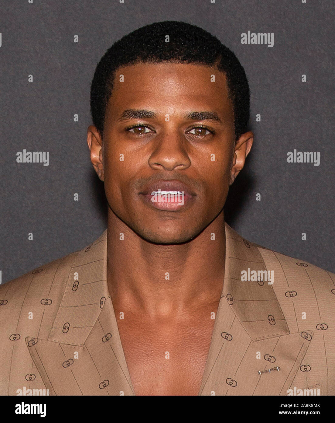 Los Angeles, California - November 02, 2019: Jeremy Pope arrives at the ...