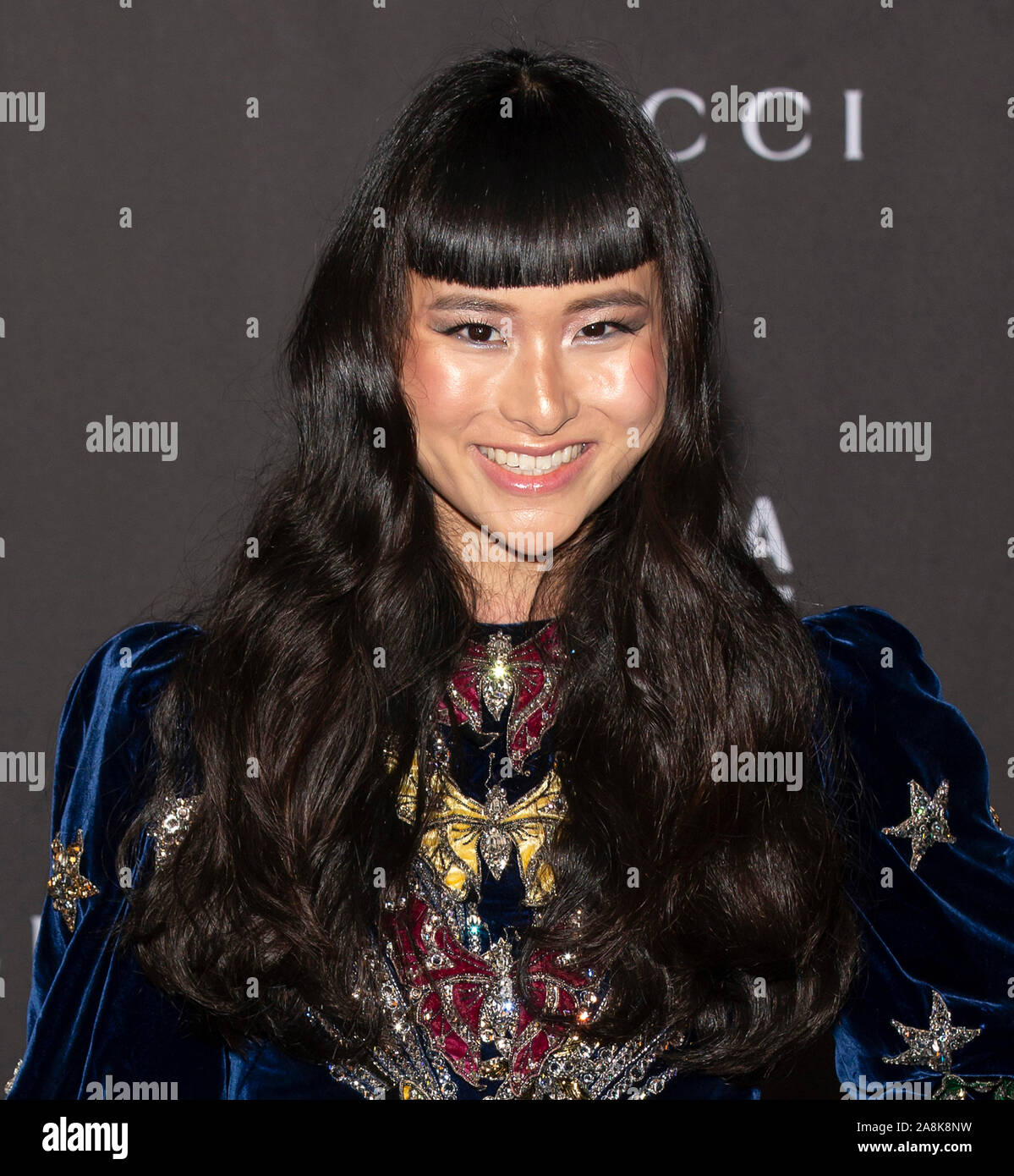 Los Angeles, California - November 02, 2019: Asia Chow arrives at the ...