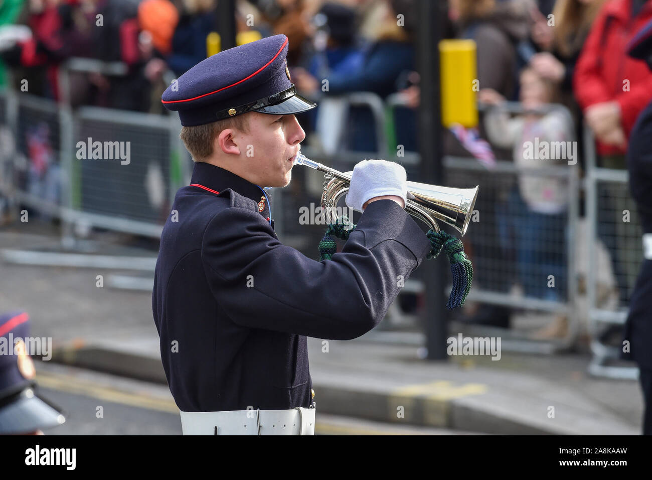 Bugle major hi-res stock photography and images - Alamy