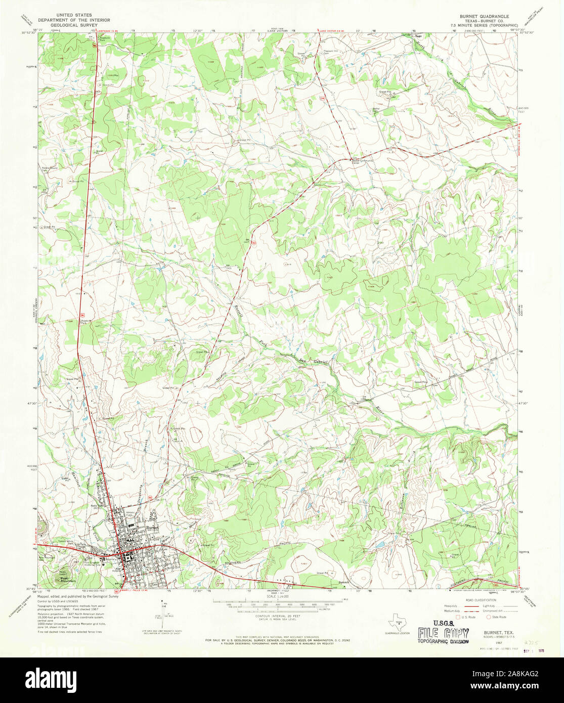 Burnet texas map hi-res stock photography and images - Alamy