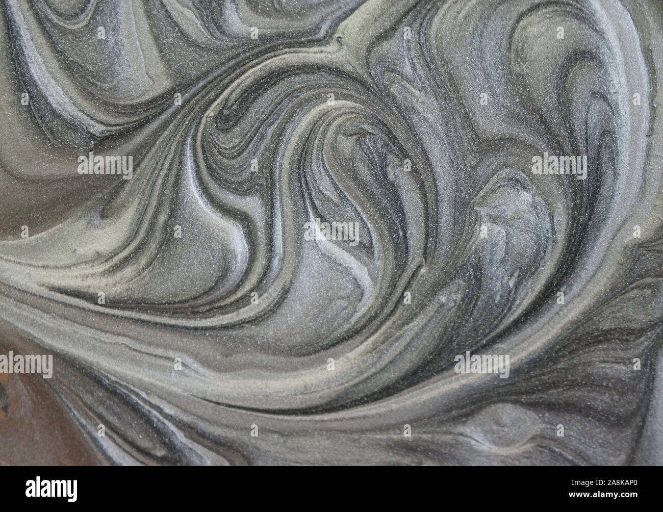 Liquify Abstract Pattern With Brown And Black Graphics Color Art Form ...