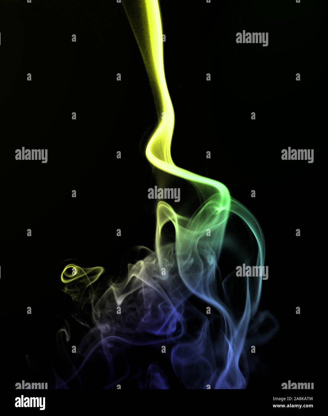 Abstract colorful rainbow smoke background vector illustration Stock ...