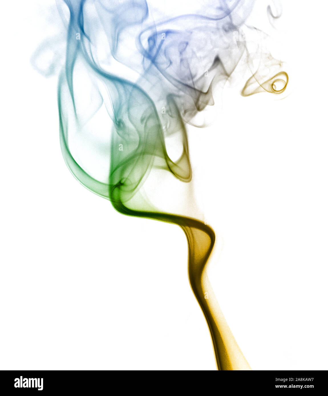 Colourful smoke background Cut Out Stock Images & Pictures - Alamy