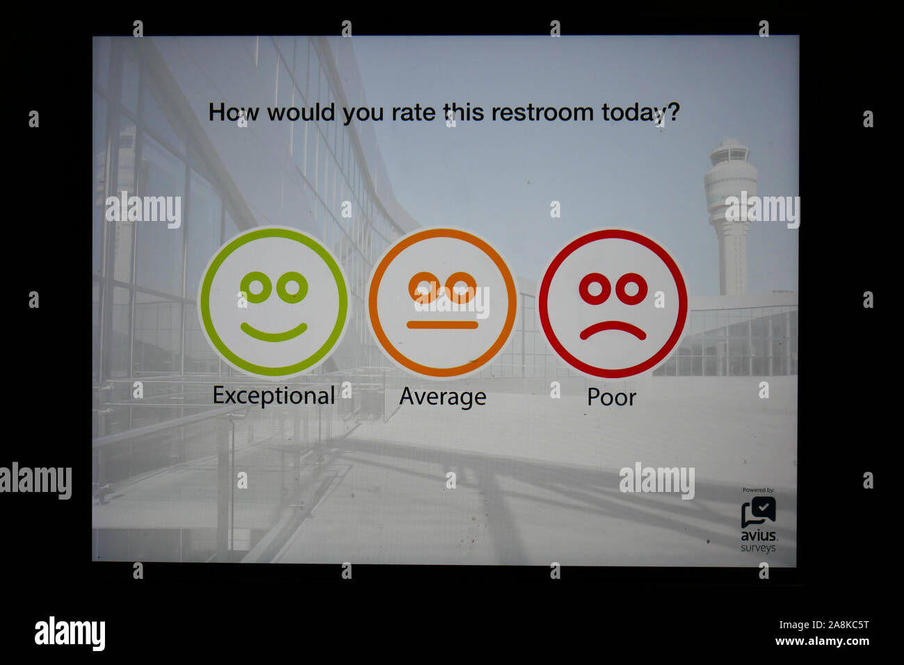 Washroom rating screen hi-res stock photography and images - Alamy