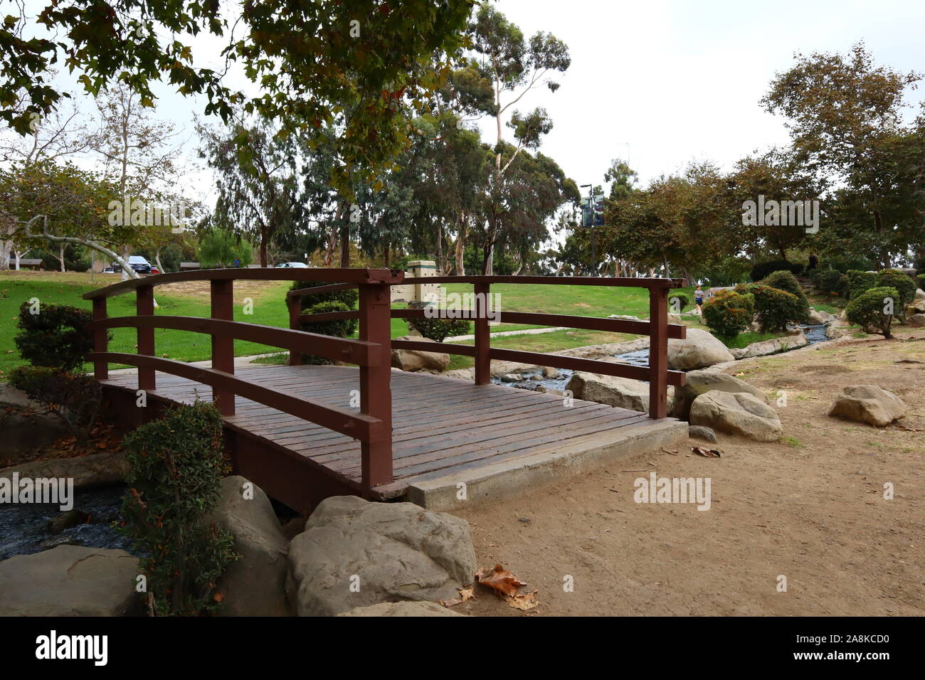 Detail view of KENNETH HAHN STATE RECREATION AREA. A State Park unit of ...