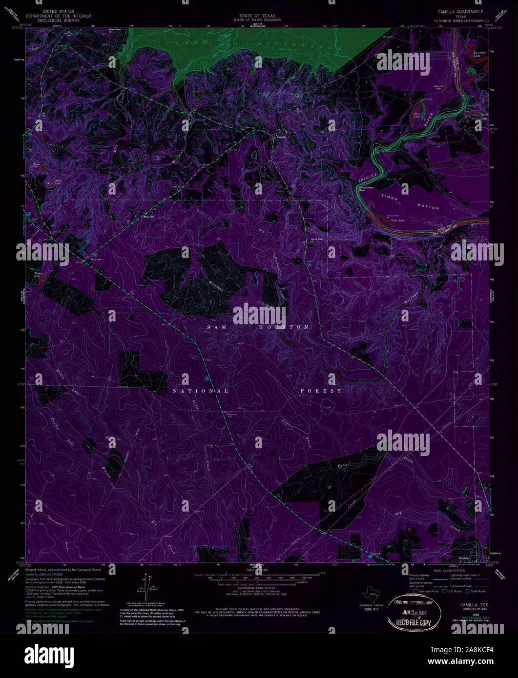 Map of camilla hi-res stock photography and images - Alamy