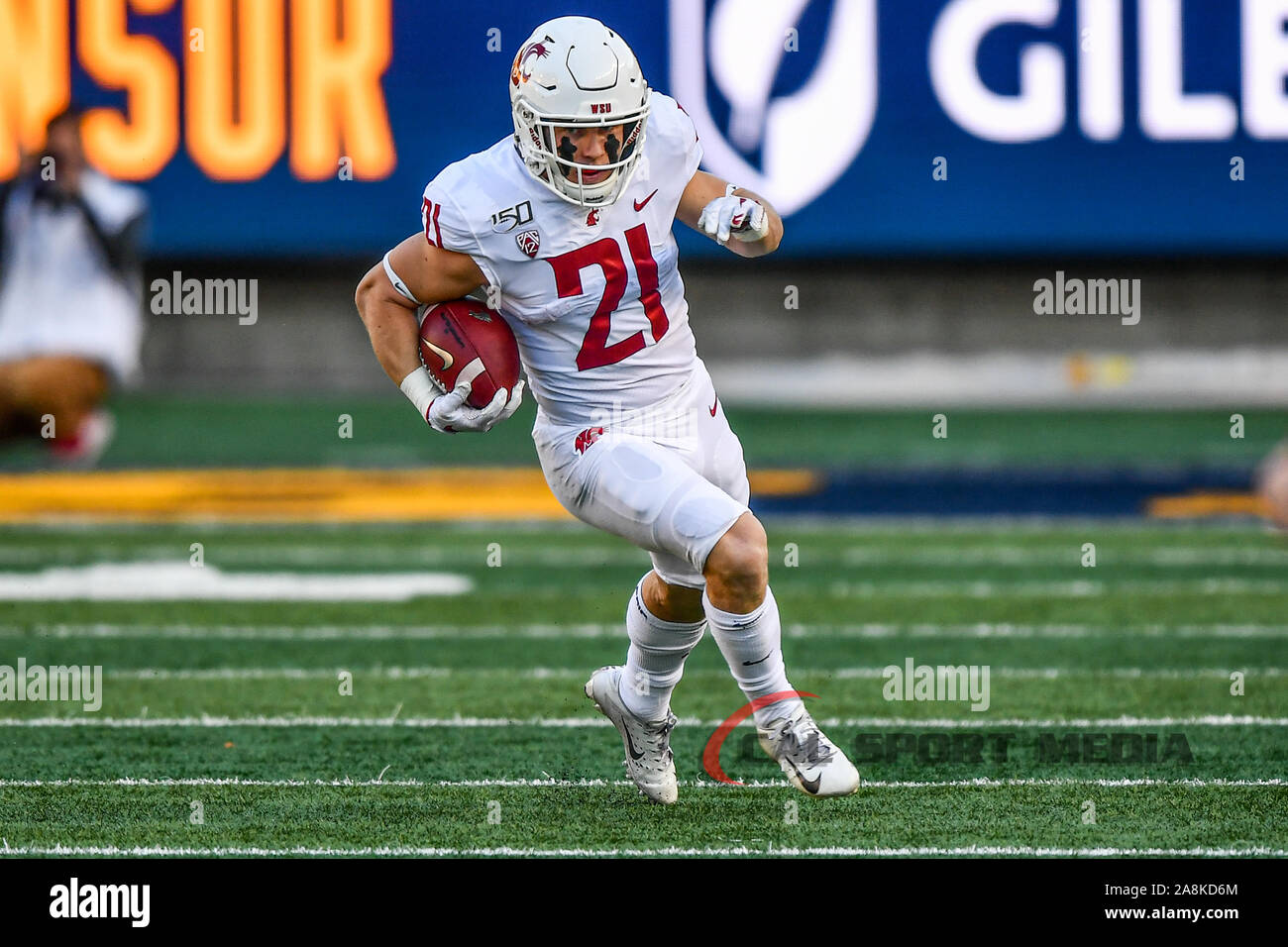 Berkeley, California, USA. 09th Nov, 2019. Washington State Cougars ...