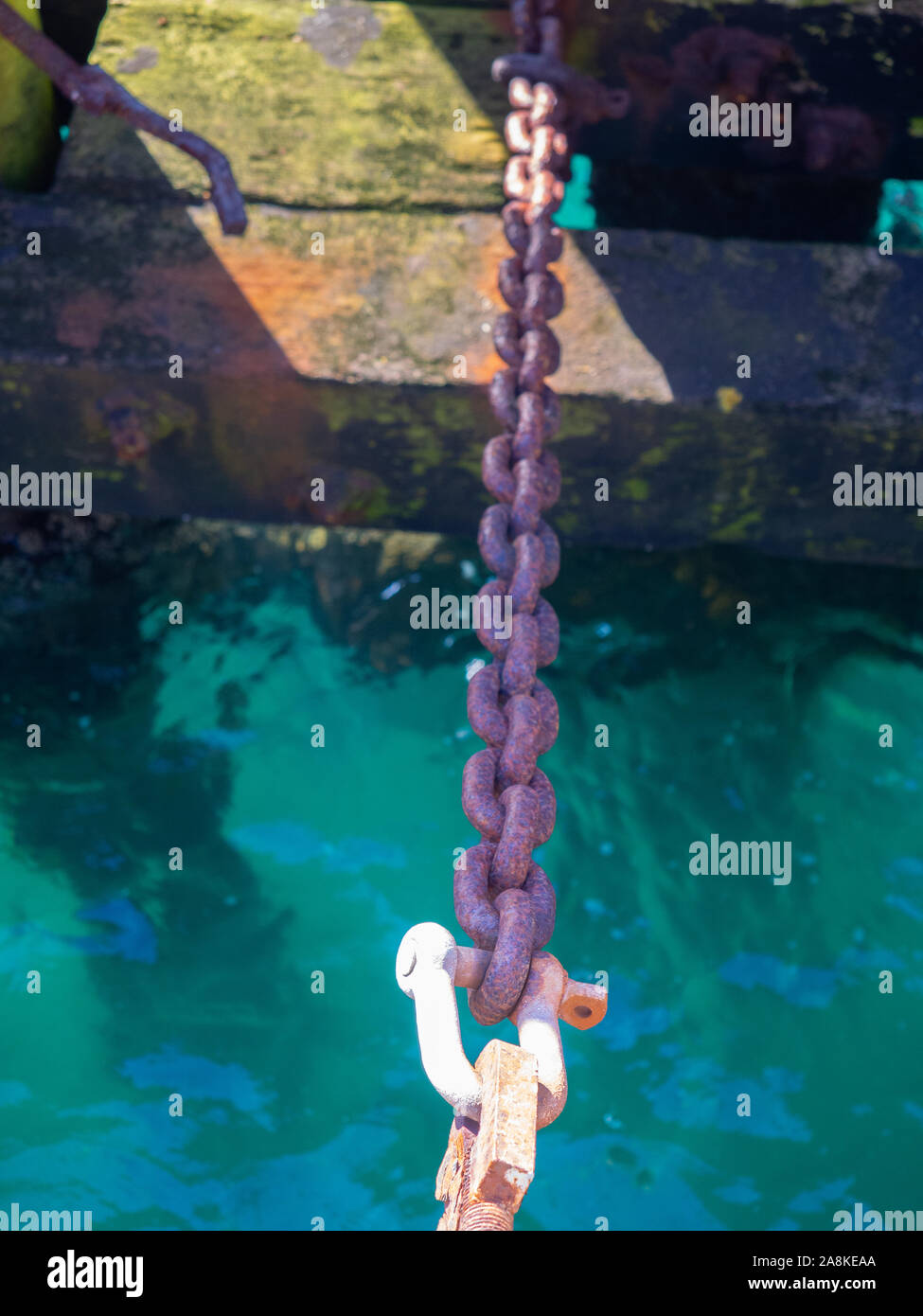 Mooring chain hi-res stock photography and images - Alamy