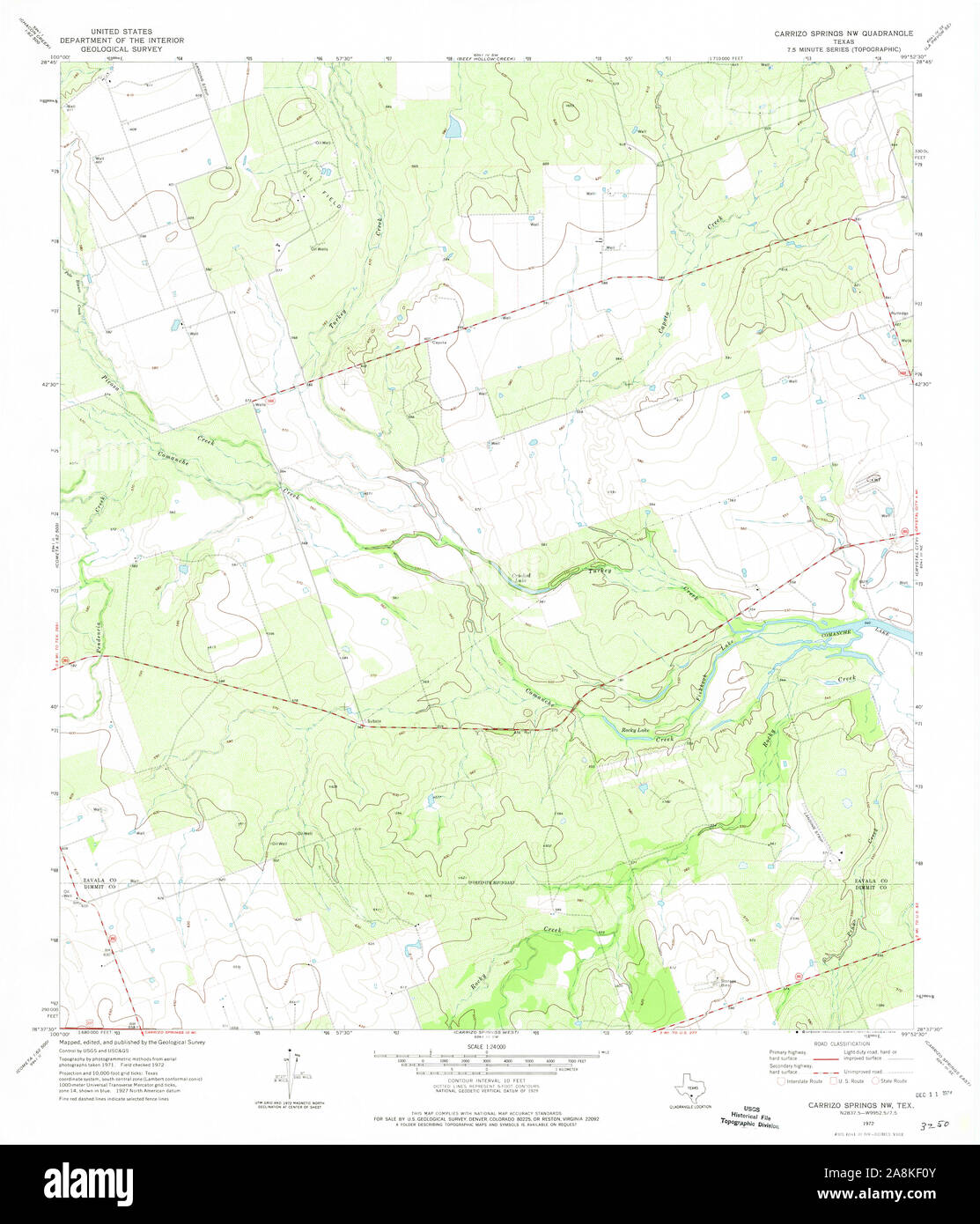 Map of carrizo springs hi-res stock photography and images - Alamy