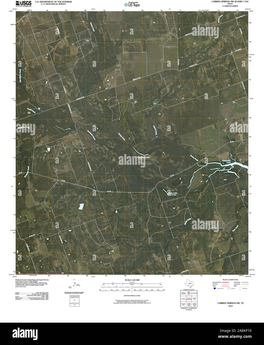 Map of carrizo springs hi-res stock photography and images - Alamy