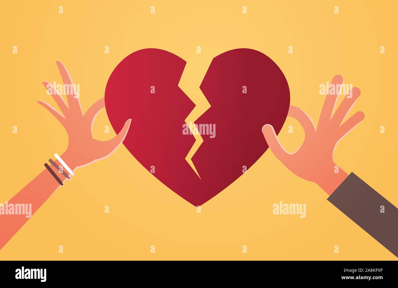 Betrayal Stock Vector Images Alamy
