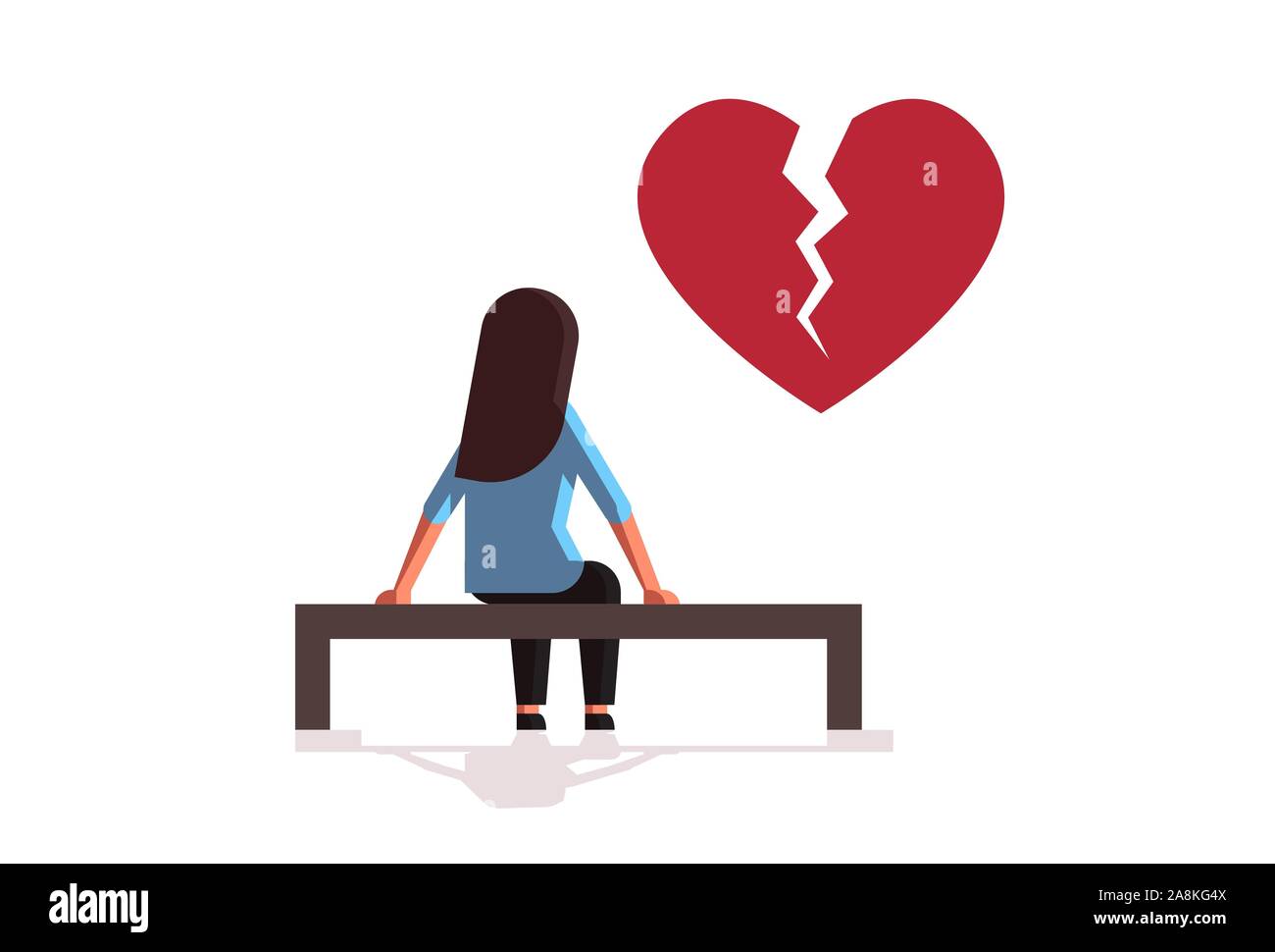Unhappy Sad Woman In Depression Having Relationship Problem Life Crisis