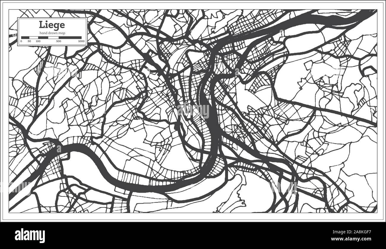 Geography of liege Black and White Stock Photos & Images - Alamy