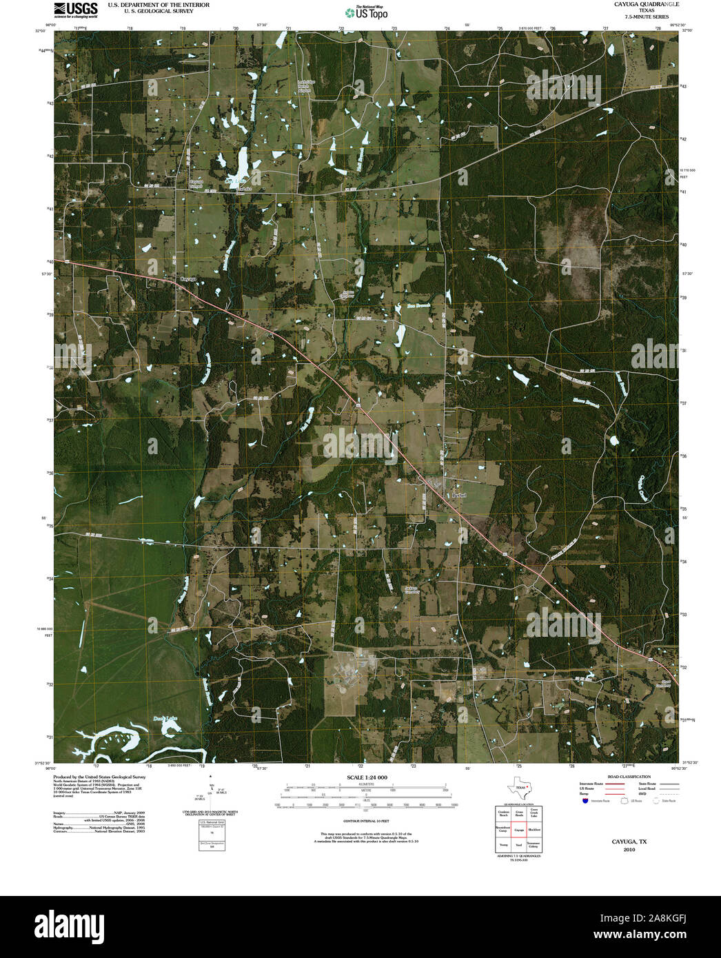 Map of cayuga hi-res stock photography and images - Alamy