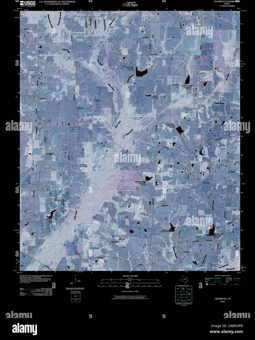 Map of cedarvale hi-res stock photography and images - Alamy