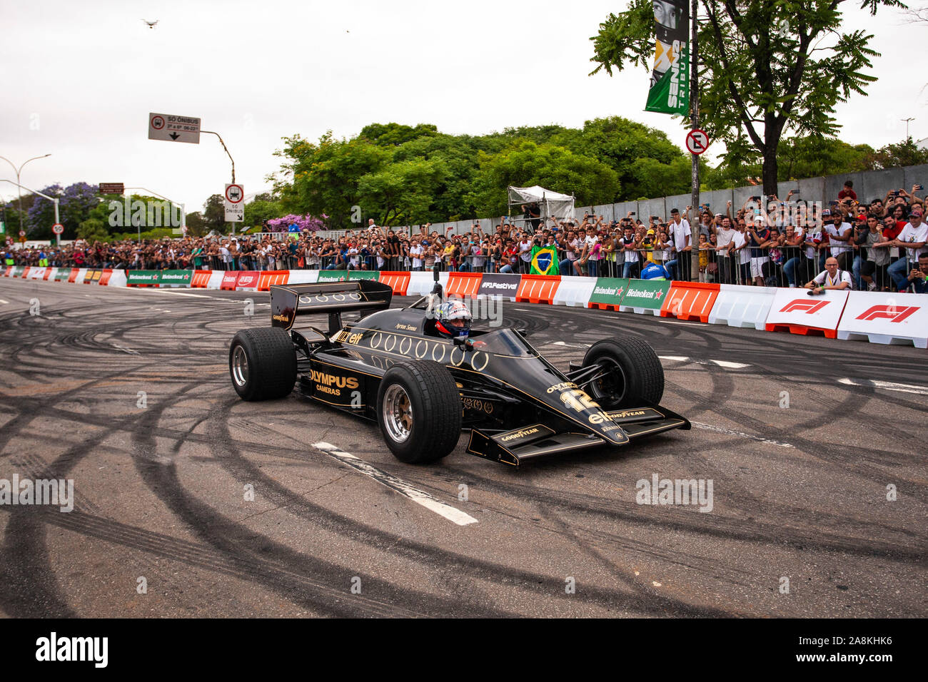 Sao Paulo, Brazil. 09th Nov, 2019. Brazilian driver and two-time F1 ...