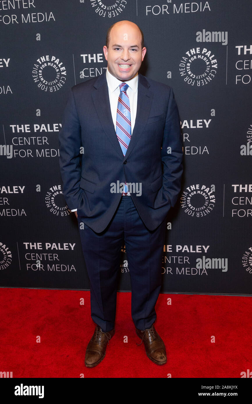 Brian Stelter attends the PaleyLive NY Presents, Apple TV+'s "The ...