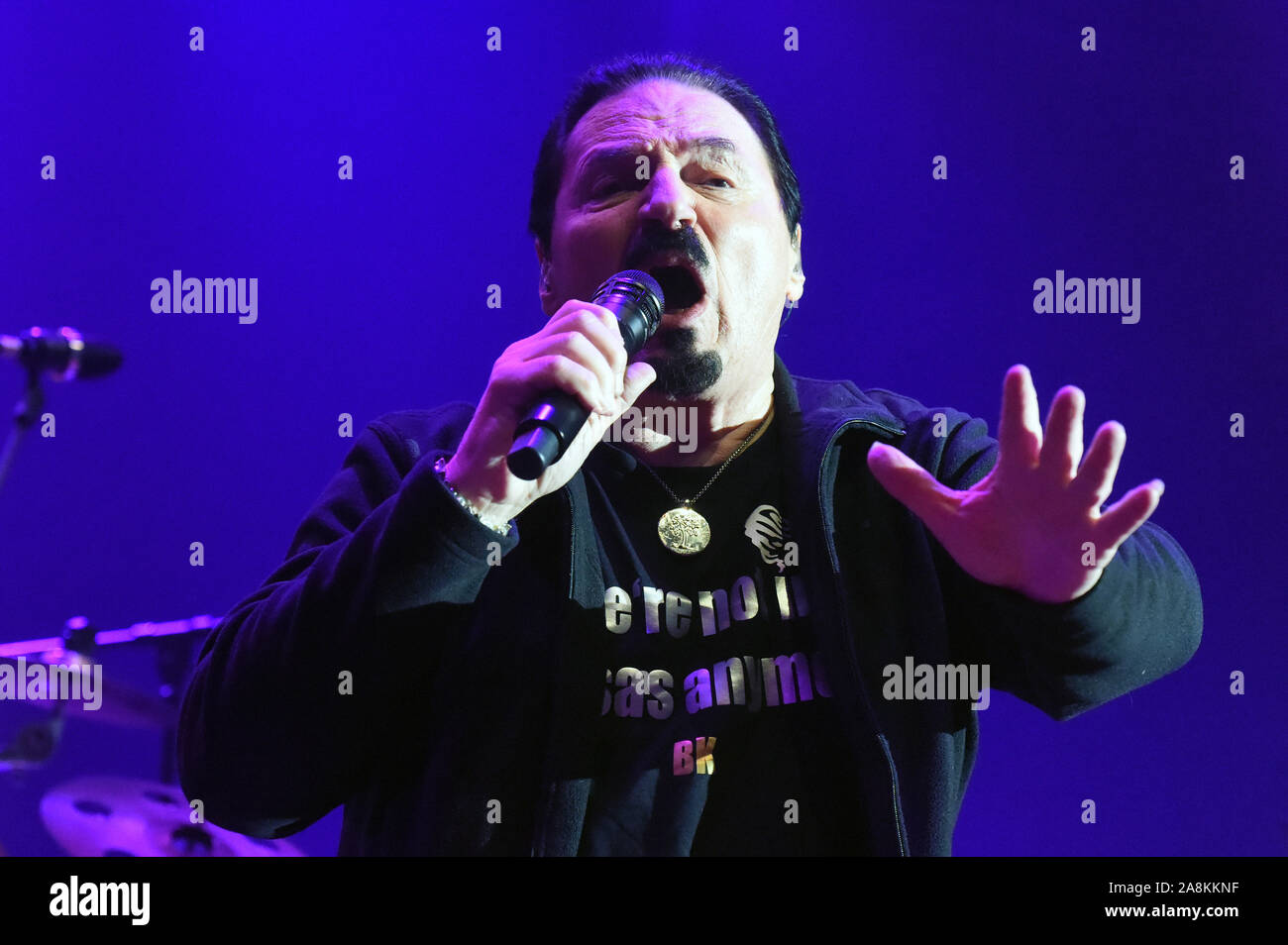 Munich, Germany. 07th Nov, 2019. The musician Bobby Kimball appears at ...