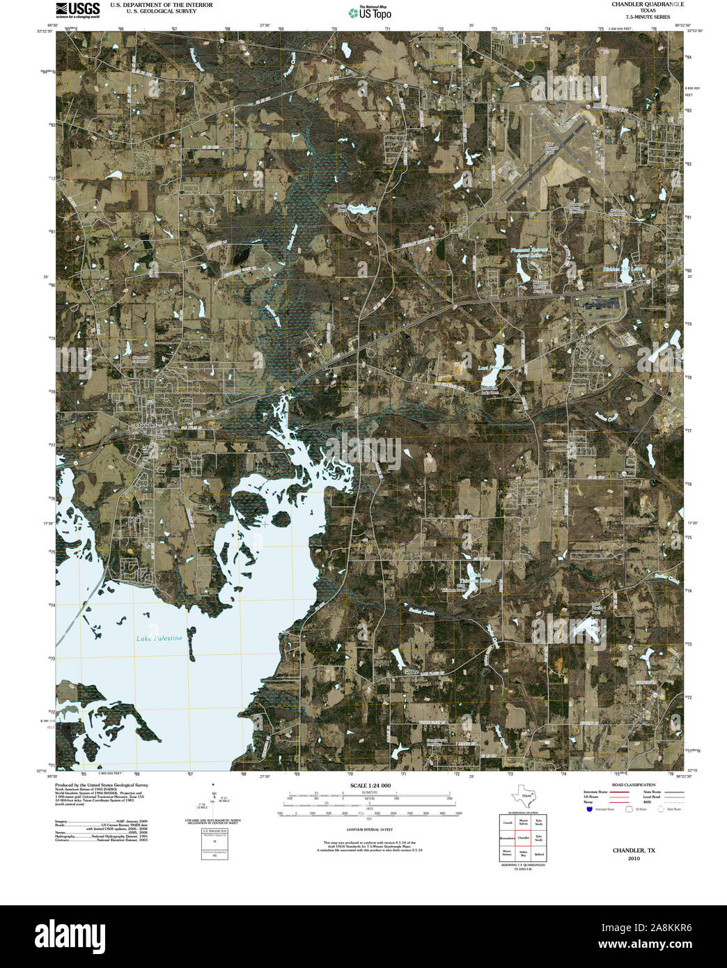 Chandler map Cut Out Stock Images & Pictures - Alamy