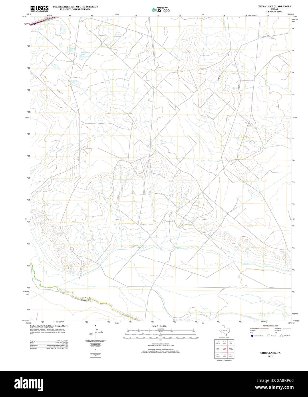 Topographical map of china Cut Out Stock Images & Pictures - Alamy